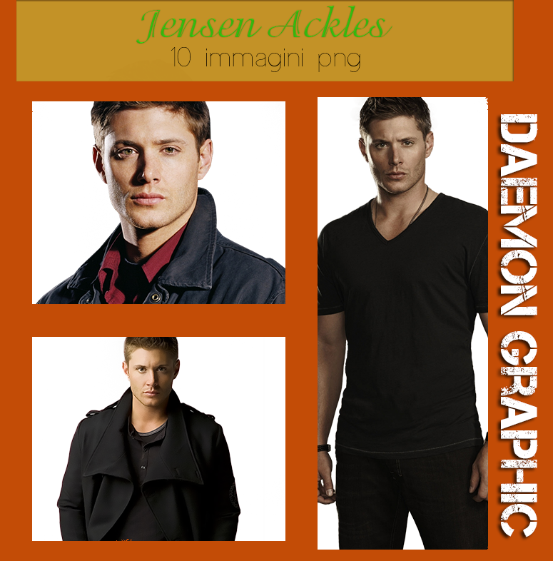 Png Pack Jensen Ackles by DaemonGraphic on DeviantArt