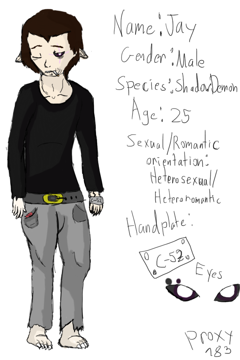 Jay Reference Sheet by Proxy183 on DeviantArt