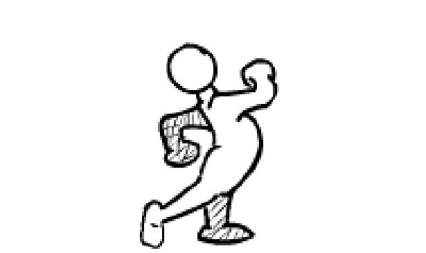 Preston Blair Strut Walk Cycle by dlpwillywonka on DeviantArt