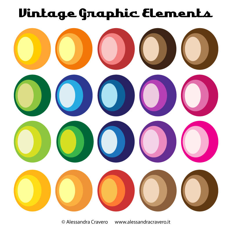 Vintage Graphic Elements by LaAlex on DeviantArt