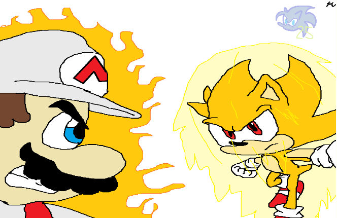 Sonic vs Mario Epic Fight by HyperSonic110 on DeviantArt