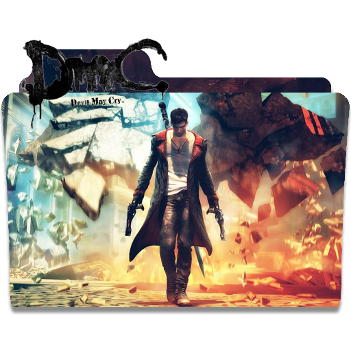 DmC: Devil May Cry Folder Icon by SAMUEPV on DeviantArt