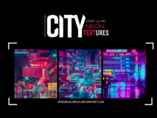 Recursos.CITY NEON|TEXTURES by Upwishcolorssx on DeviantArt