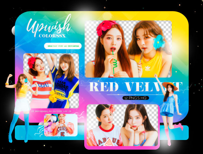 RED VELVET PNG PACK/#4/SUMMER MAGIC PART 1 by Upwishcolorssx on DeviantArt