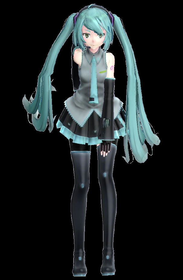 TDA Solid Miku : . by K0K0R039 on DeviantArt