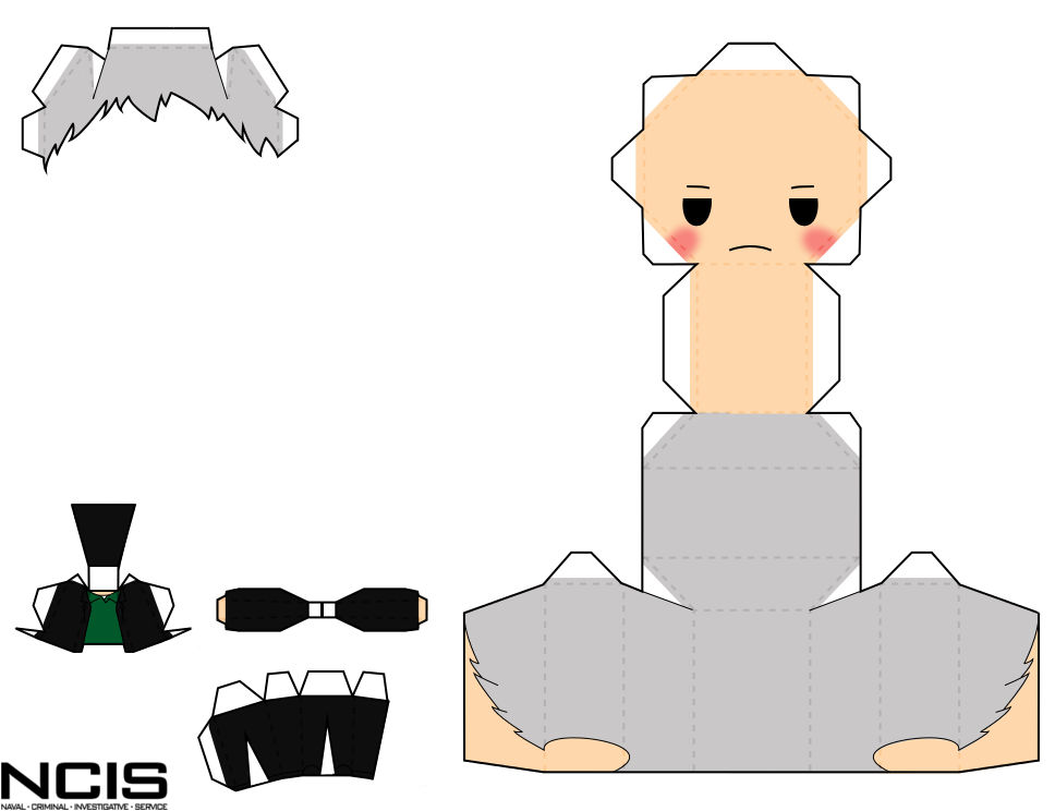 Leroy Jethro Gibbs by PiercePapercraft on DeviantArt