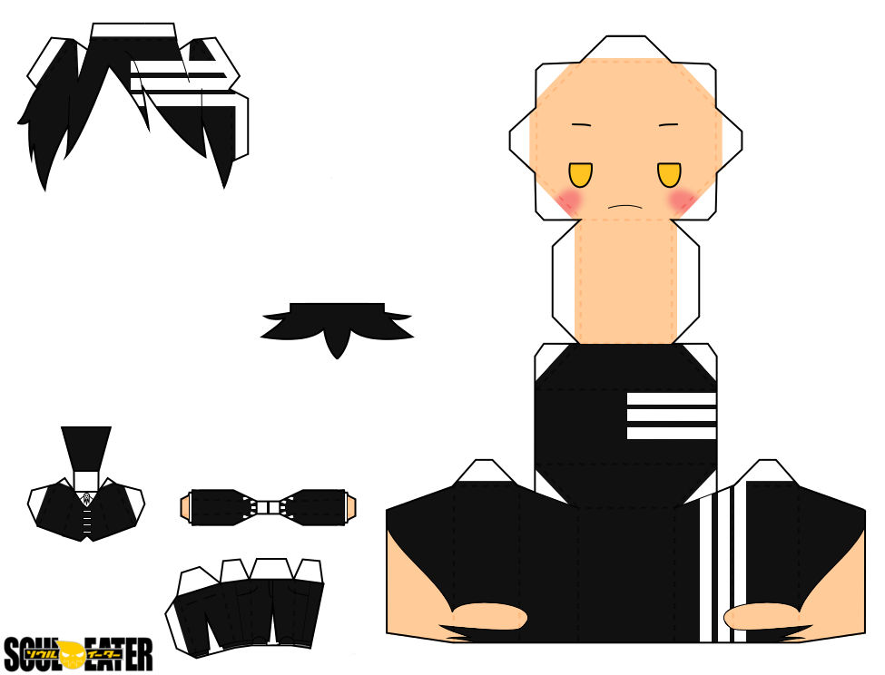 Death the Kid by PiercePapercraft on DeviantArt