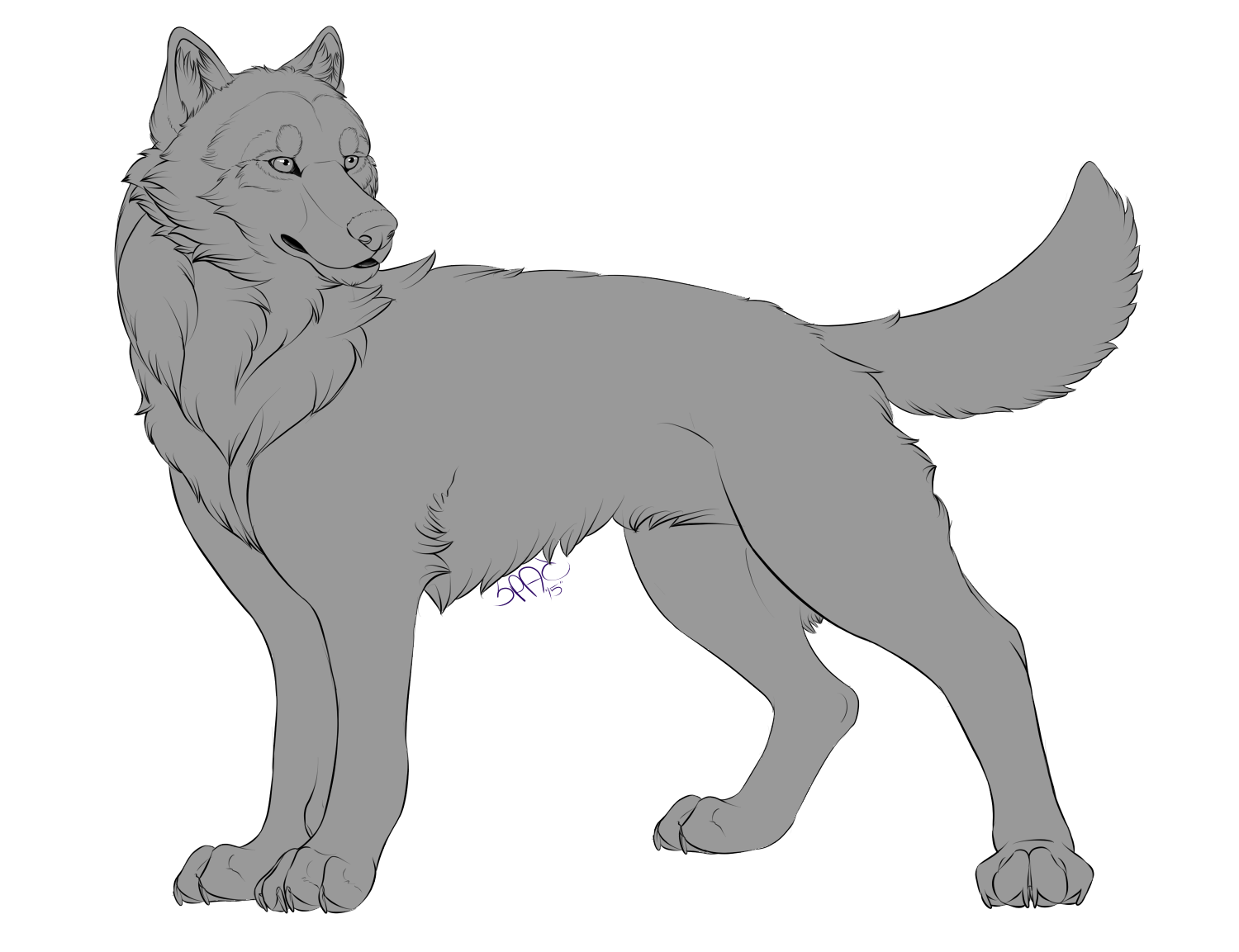 Free Wolf Lines '2015' ( PSD ) by Ash1eon on DeviantArt
