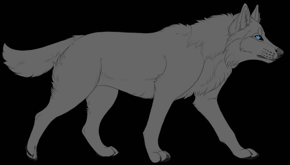F2U Wolf Template - PSD by Kocomutt on DeviantArt