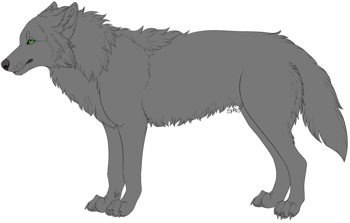 Free Wolf Base - PSD by Kocomutt on DeviantArt