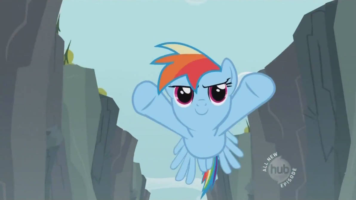 Rainbow Dash Flying by Gottvich on DeviantArt