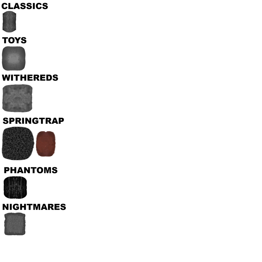 FNaF Speededit Materials by Baldi404 on DeviantArt
