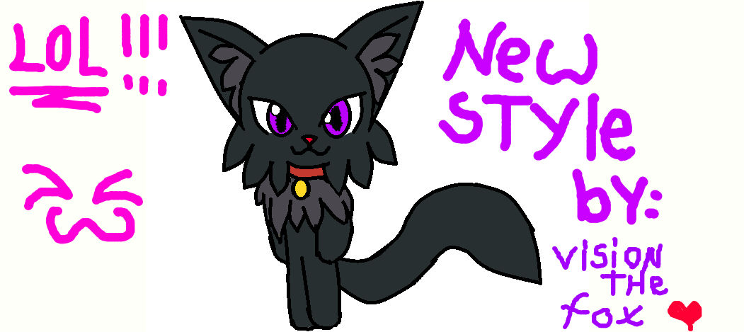 new style!!! by visionthefox on DeviantArt