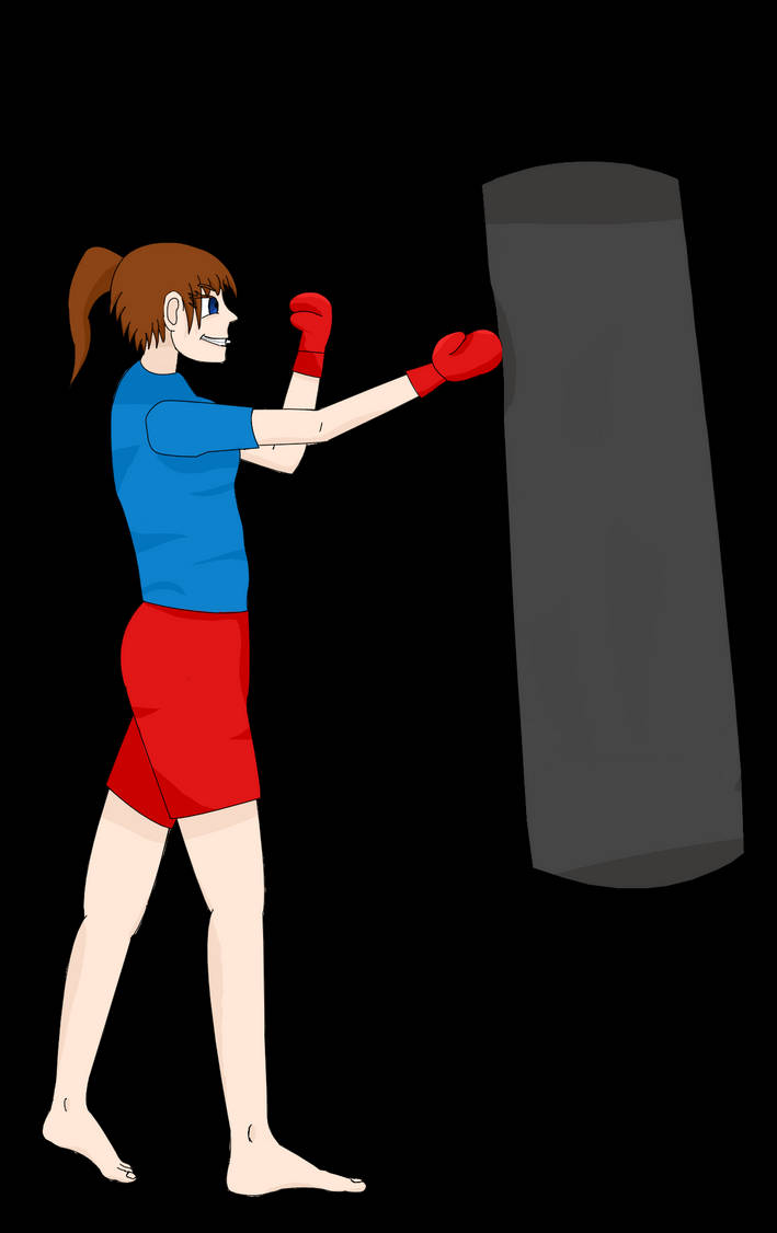 Boxing Practice Krita Source by AnonAnomous on DeviantArt