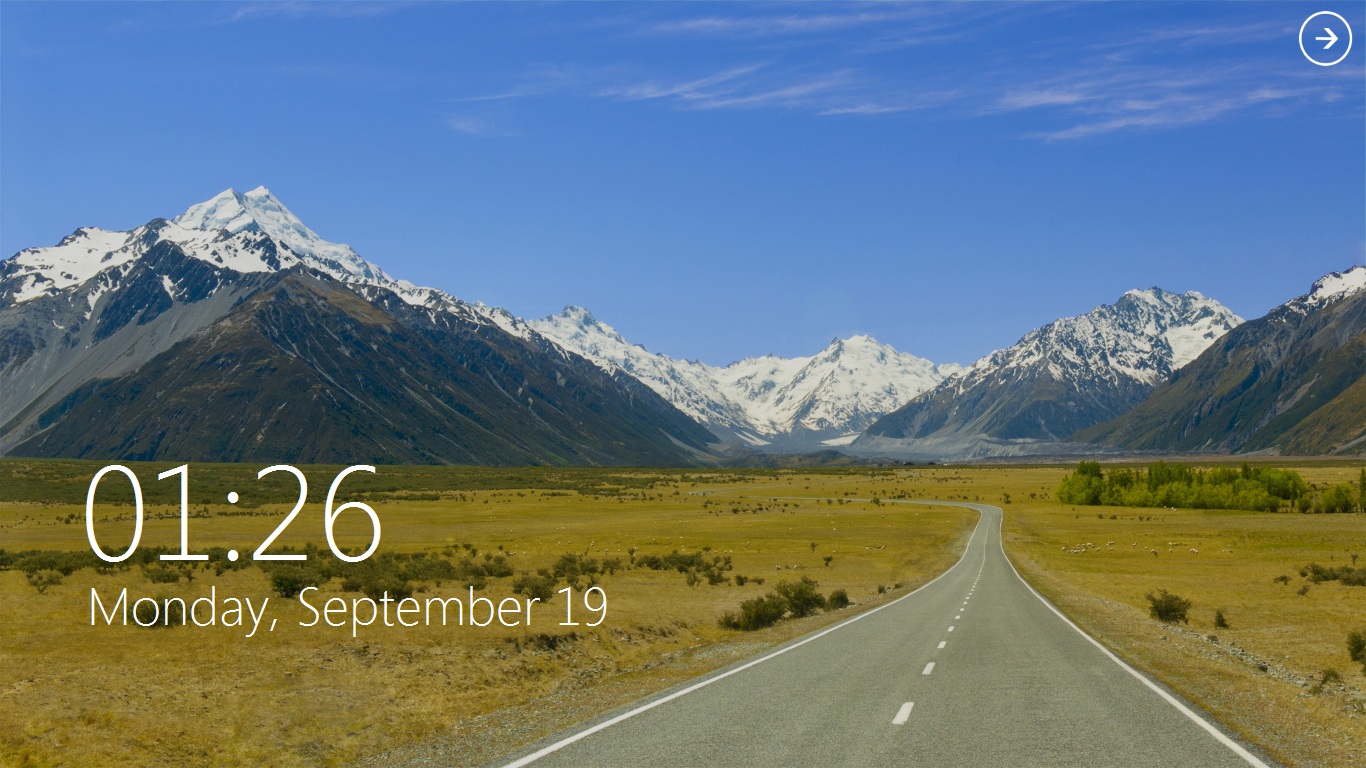 Windows 8 Lock Screen Wallpaper 1080p