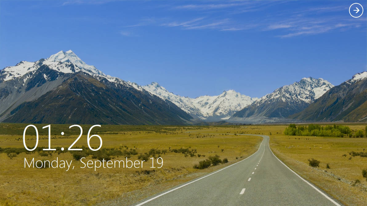 Windows 8 Lock Screen V2 by YEKMYK on DeviantArt