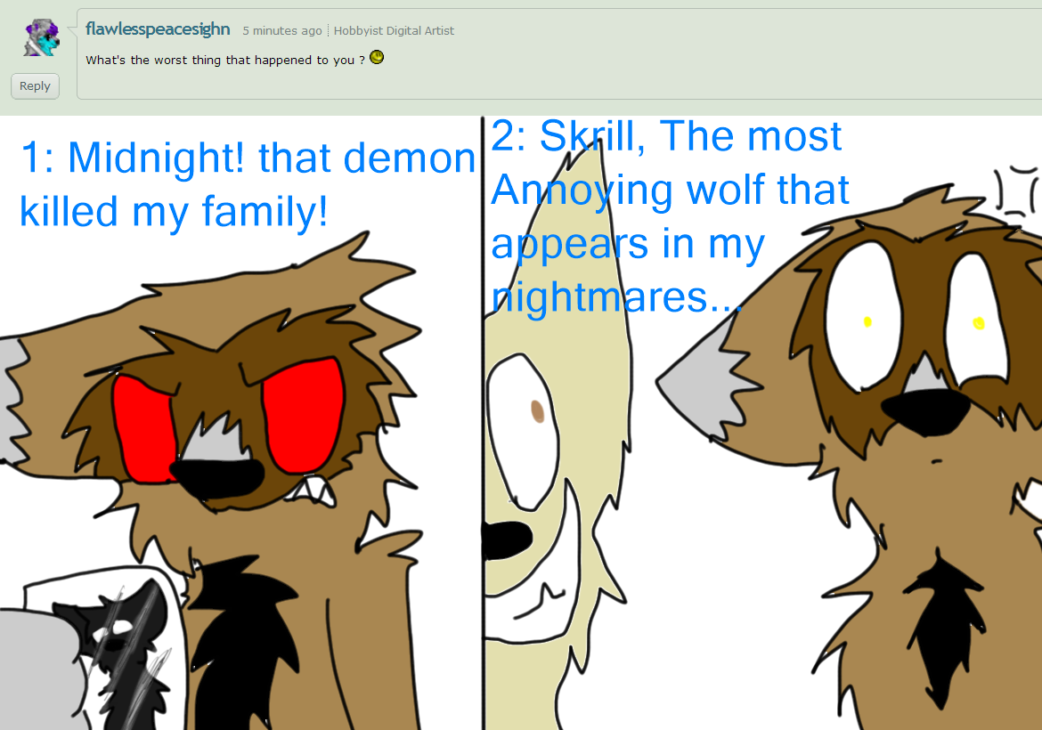 Ask Missing-ear answer 1 by Mau5Wol4 on DeviantArt