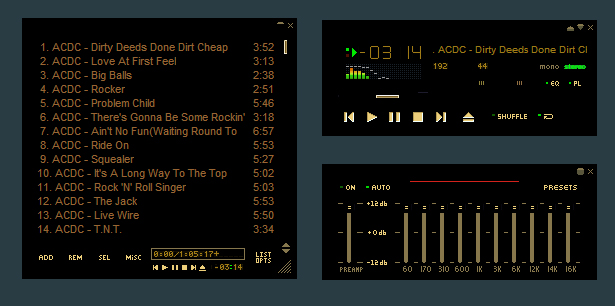 The Simpleness - Winamp Skin by Sirenensang on DeviantArt