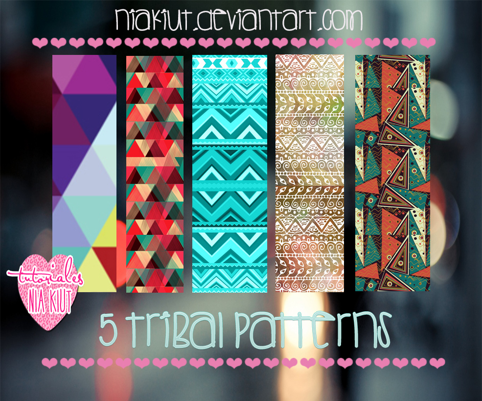 5 Tribal Patterns NiaKiut by Niakiut on DeviantArt