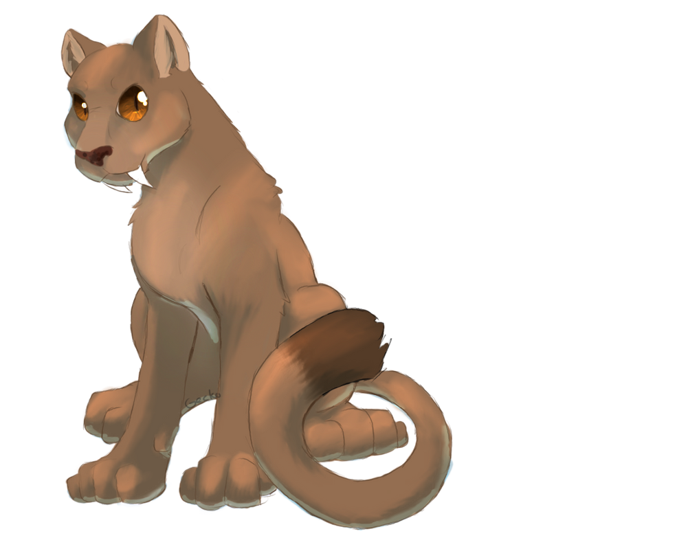 Adoptable Saber-tooth Cougar (OPEN) by BoxRider on DeviantArt