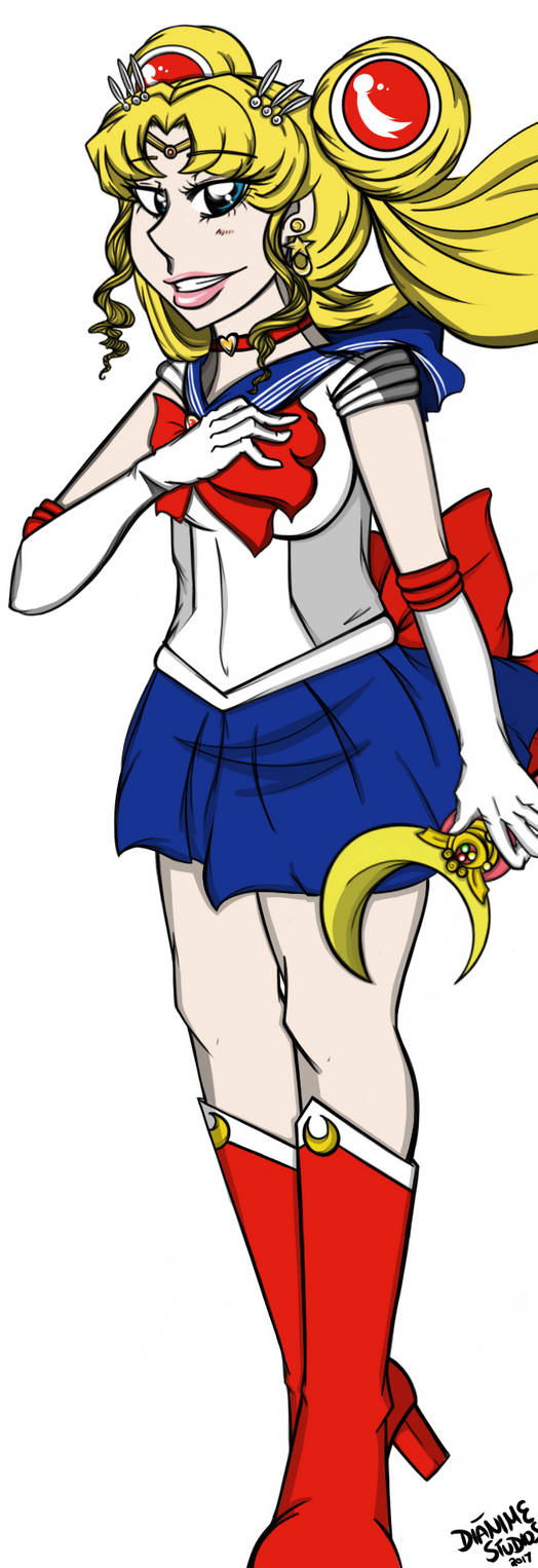 Your good ol' neighborhood Sailor Soldier - MOON by DianimeStudios on ...