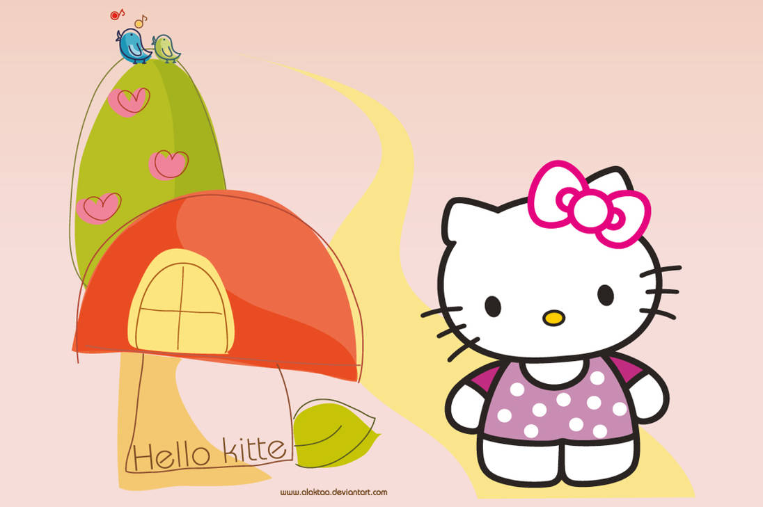 Hello Kitte4 by alaktaa on DeviantArt