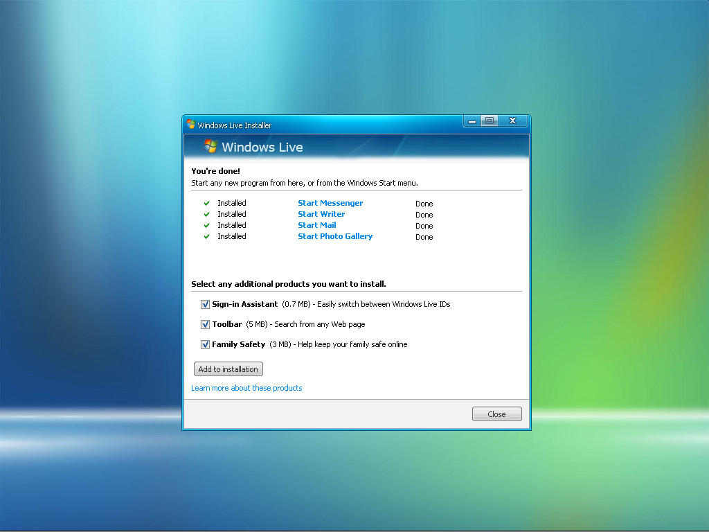 Windows Live Installer by m4s73r on DeviantArt