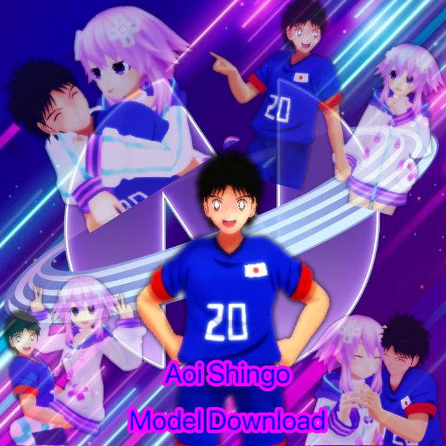 Aoi Shingo Model Download[DL] (updated) by CelineofFirene on DeviantArt