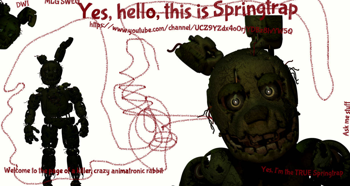 Springtrap-Goldgamer User Profile | DeviantArt