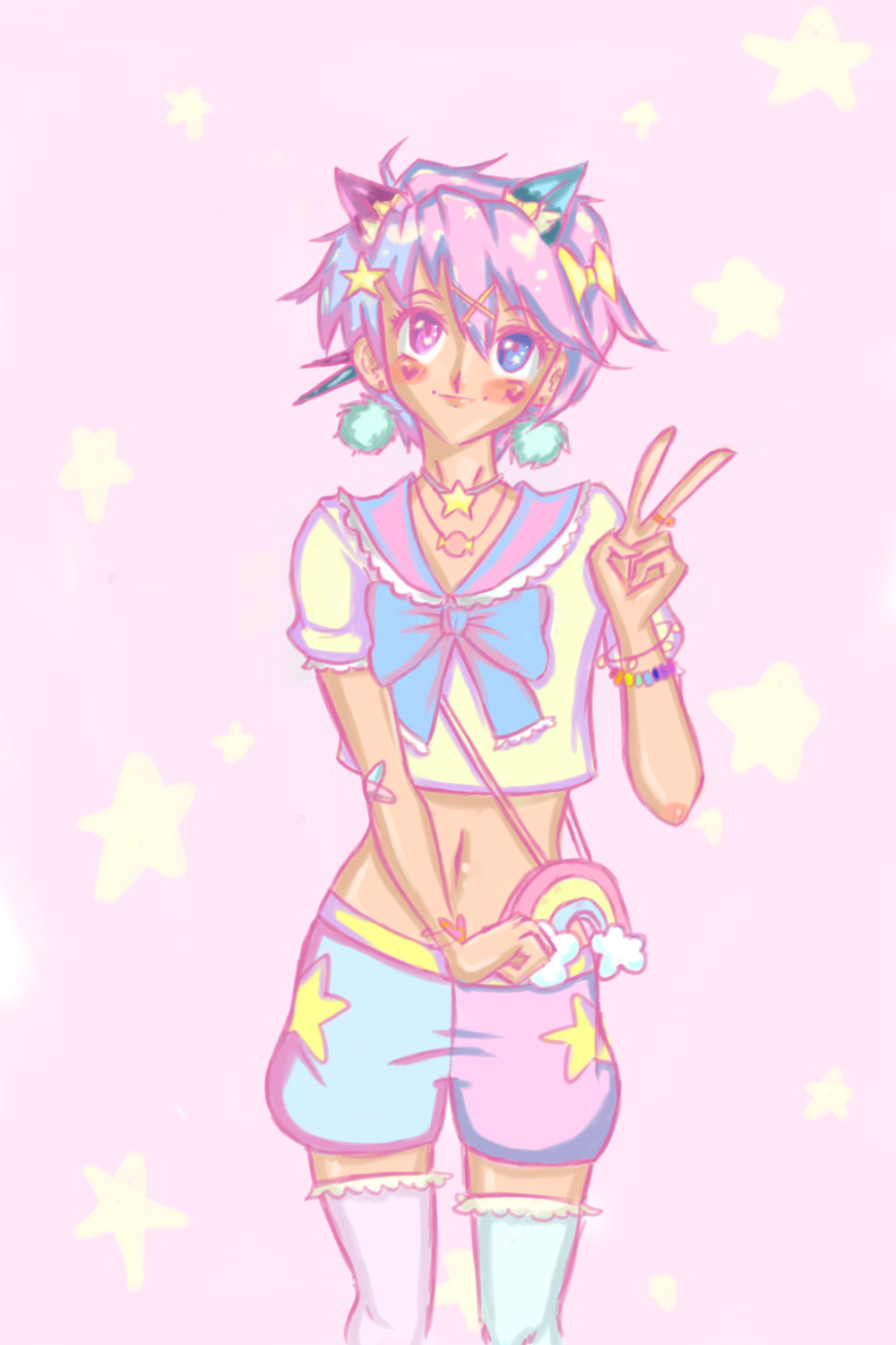 Random OC by pompomllama on DeviantArt
