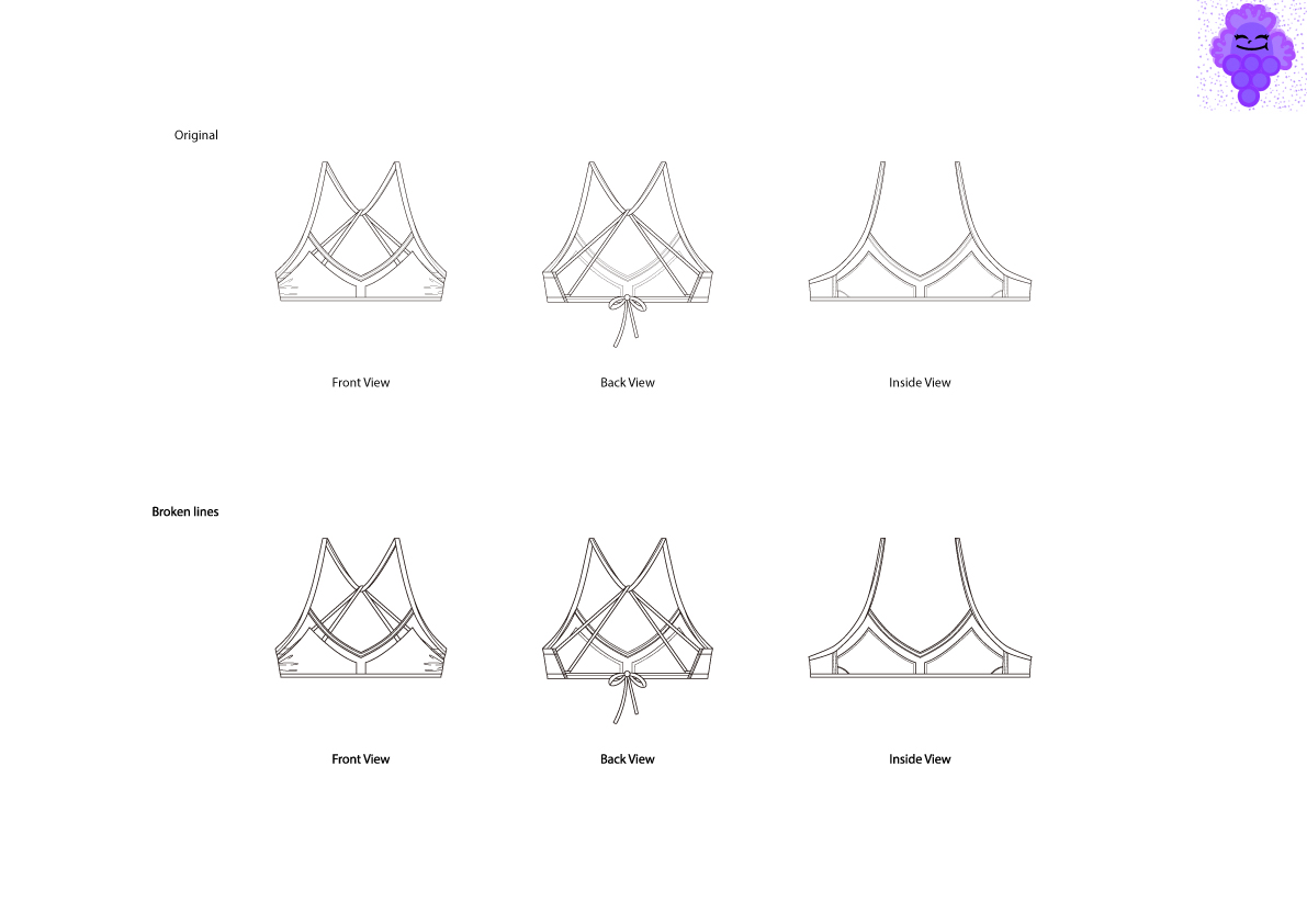 bra outline CC by jungrimlee1 on DeviantArt