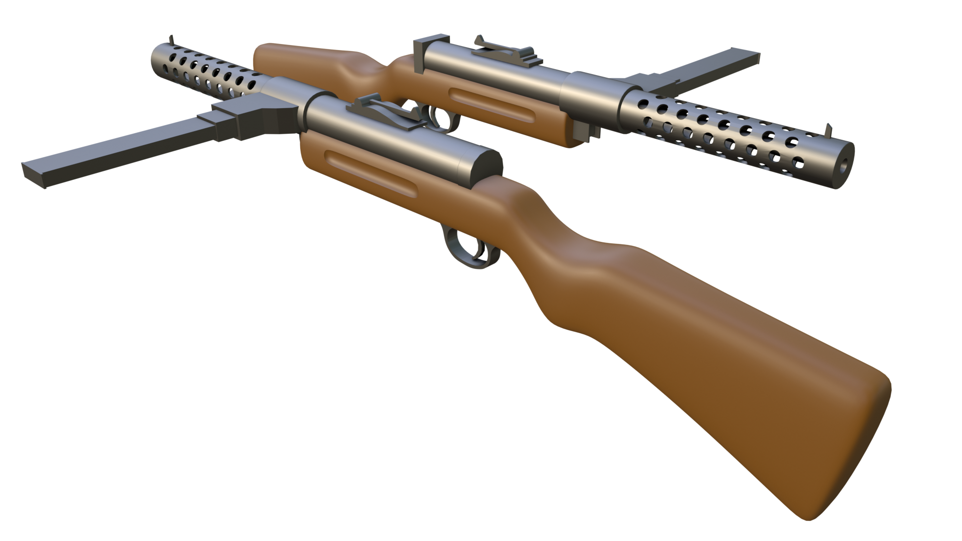 MP-28 blueprint - Blender 2.8 by MakeGamesYT on DeviantArt