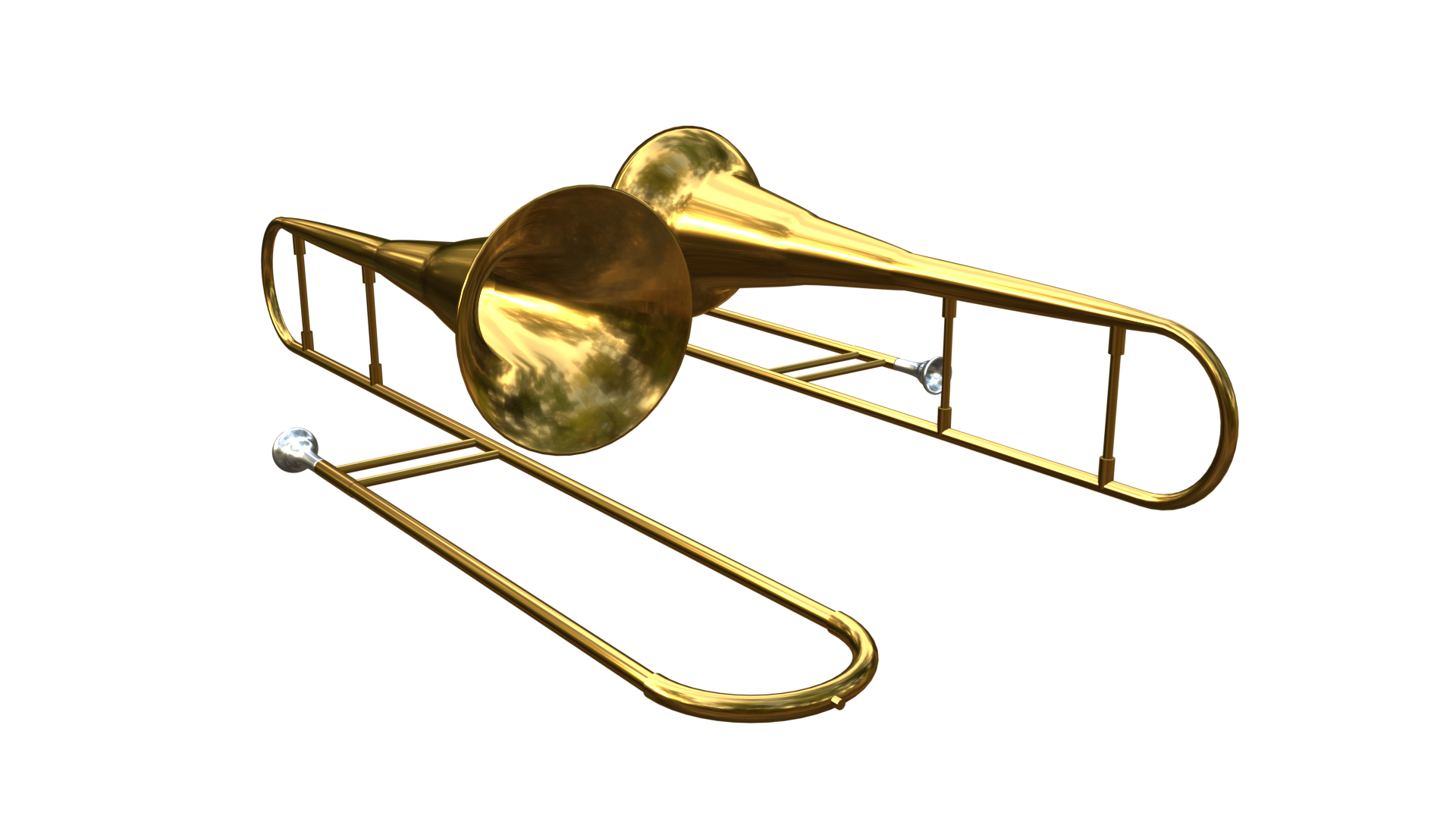 Trombone blueprint - Blender 2.8 by MakeGamesYT on DeviantArt