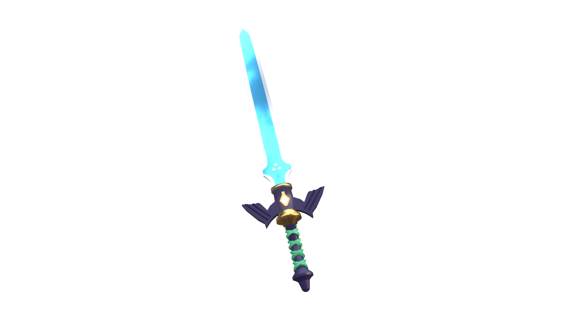 The Legend of Zelda's Link Sword - Blender 2.8 by MakeGamesYT on DeviantArt