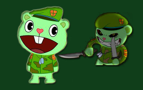 Flippy killing Flippy (Prototype) by TheGreatOutlander on DeviantArt