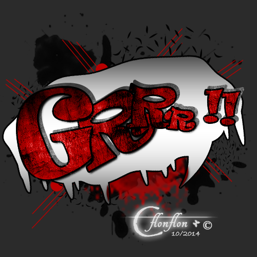 GRRRRR ! Onomatopee by cflonflon on DeviantArt