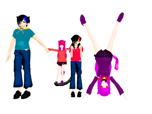 MMD Model Updates 2 by InvaderLilyandSARAH on DeviantArt