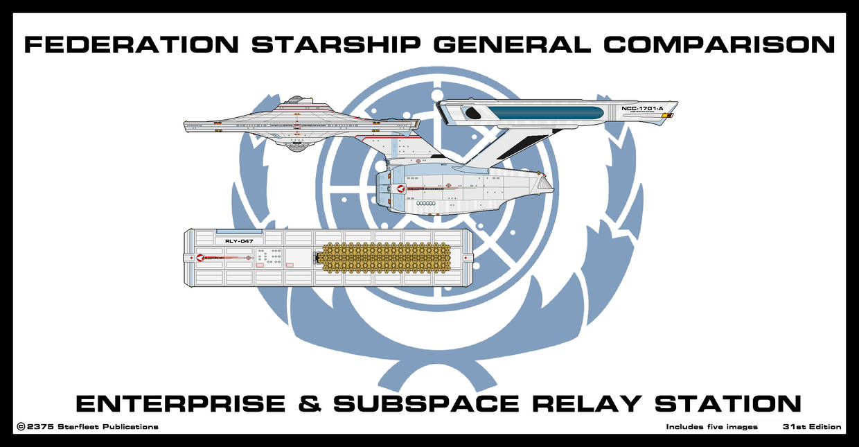 Subspace Relay Station Comparison zip file by Adrasil on DeviantArt
