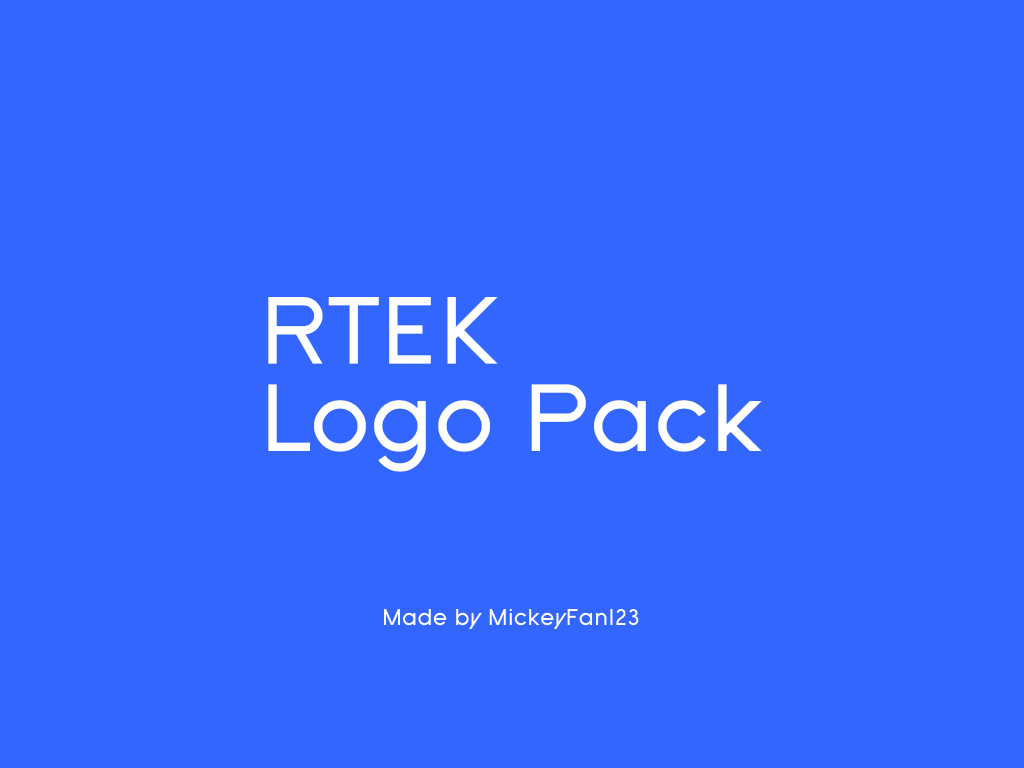 RTEK Logo Pack by MickeyFan123 on DeviantArt