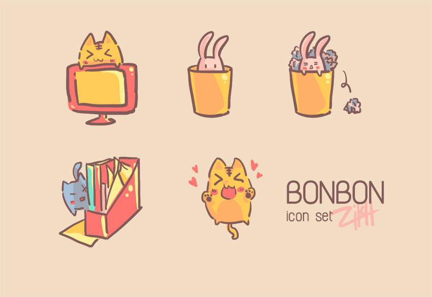 BONBON icon set by zilchat on DeviantArt