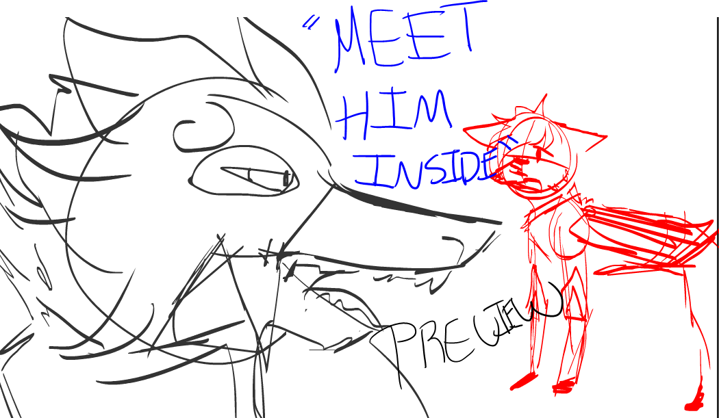 ''MEET HIM INSIDE'' Wip/preview by speckledfinch on DeviantArt