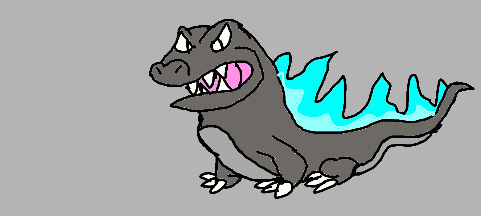 Godzilla as a crocodile by kingsijsiquwyqyue on DeviantArt