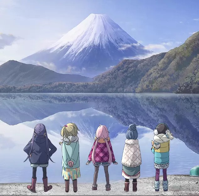 Laid back camp / Yuru Camp characters for desktop by Drak0Vi on DeviantArt