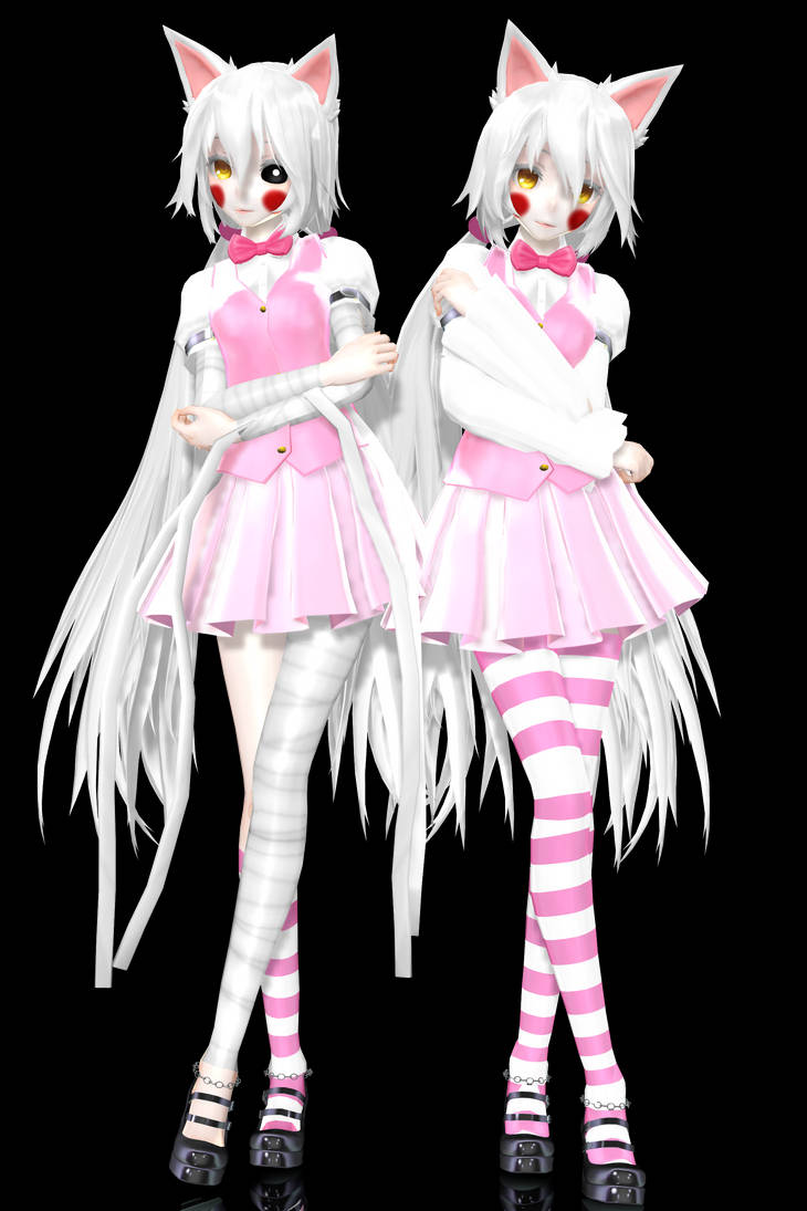 [MMDxFNaF] Mangle-chan(the last update) - Download by traineeCross on ...