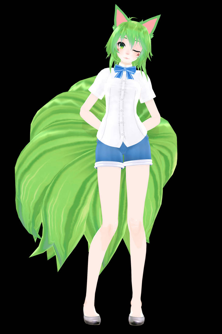 [MMD] Kitsune Gumi - Download by traineeCross on DeviantArt