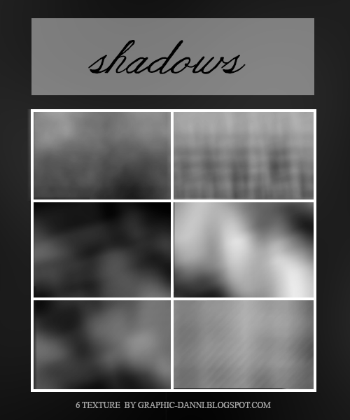 Shadows Texture Pack by graphic-danni.blogspot.com by DanniNH on DeviantArt