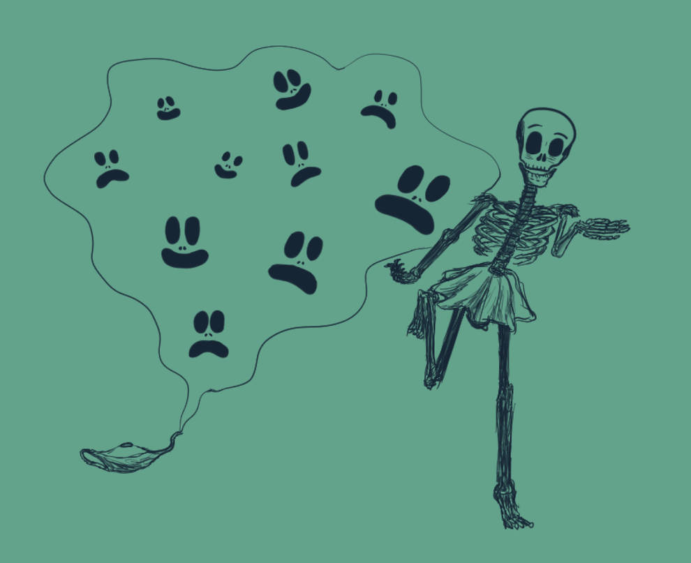 Skeleton Sketch by AuburnKing on DeviantArt