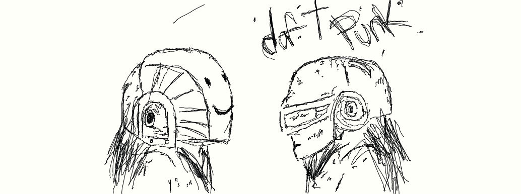 daft punk sketch by JessiferLynn on DeviantArt
