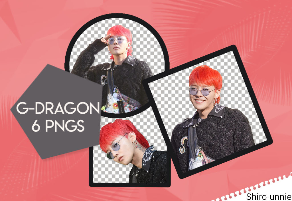 G-Dragon Pack Png (Big Bang) by Shiro-unnie on DeviantArt