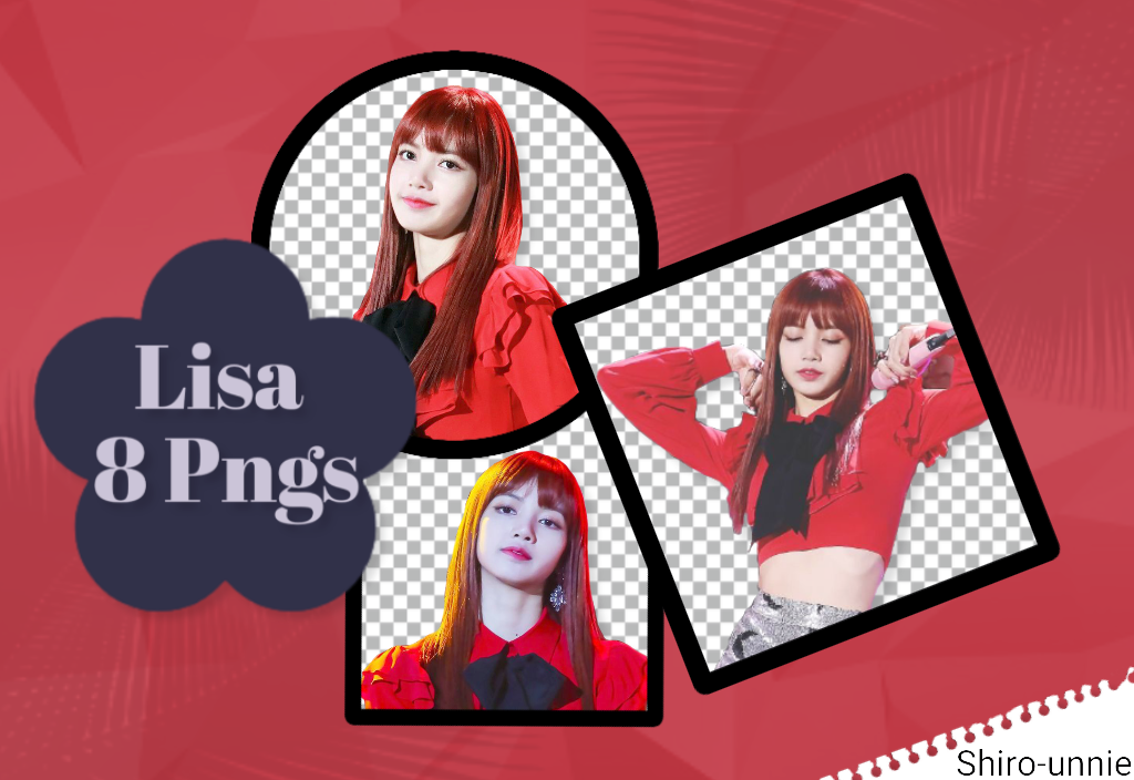 Lisa Pack Png (BlackPink) by Shiro-unnie on DeviantArt